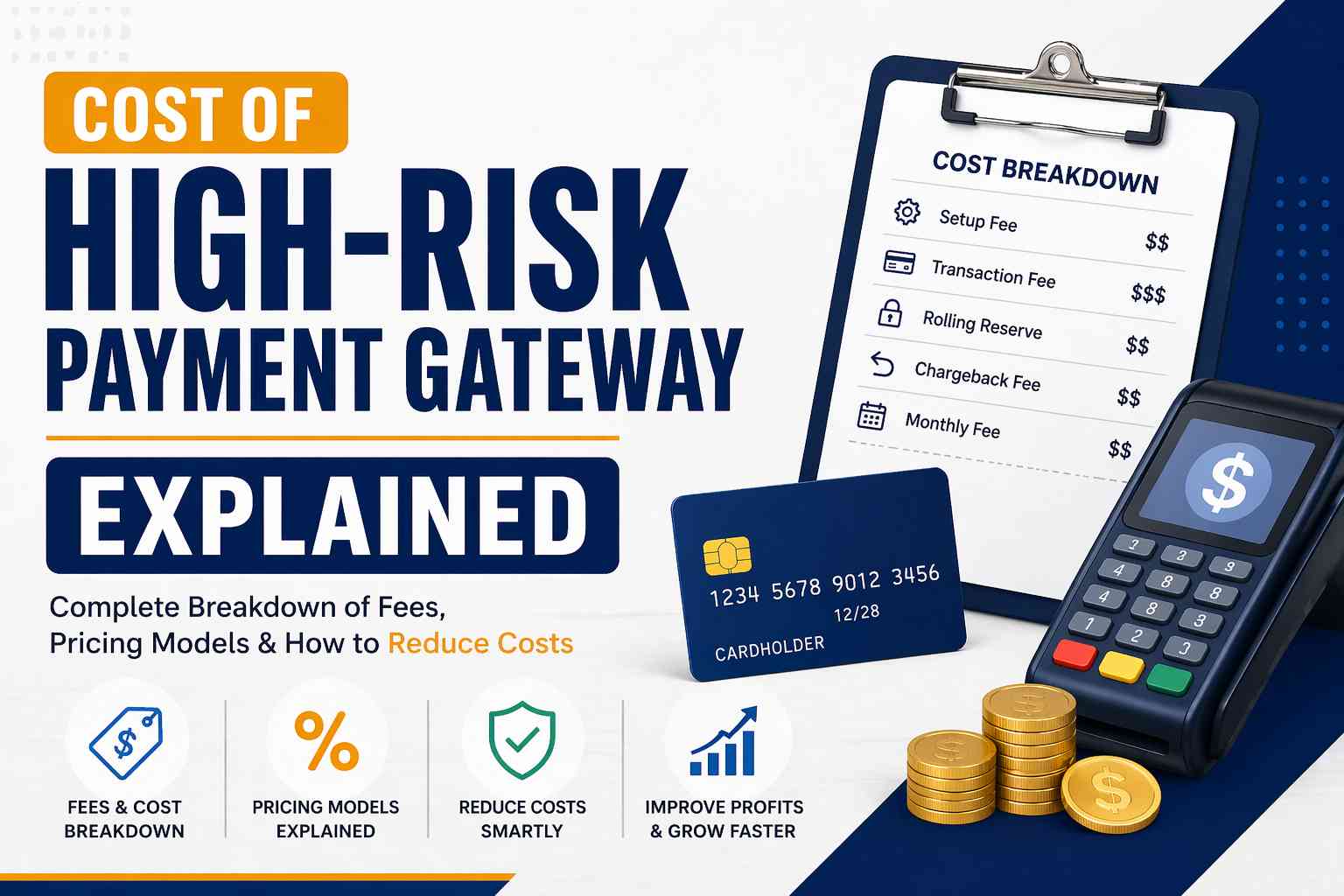 Cost of High-Risk Payment Gateway Explained | Fees & Pricing Guide